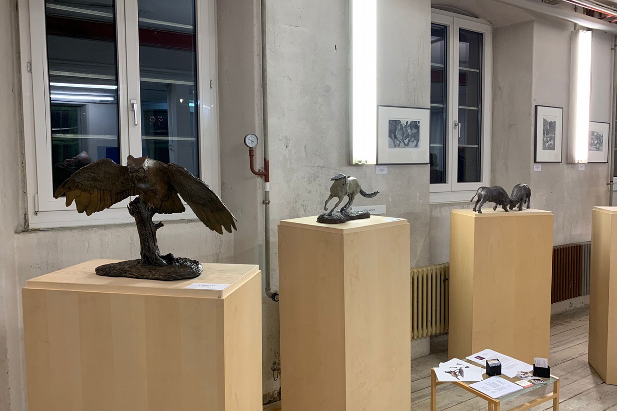 Sculpteur Jean-Louis Ruffieux, Bildhaueratelier